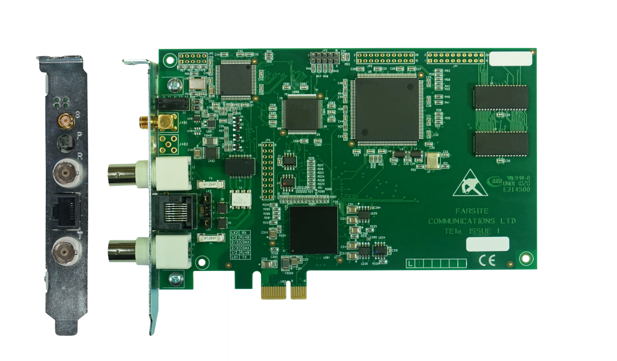 FarSync TE1e - E1 card - FarSite Communications Ltd